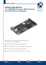 AFDX® / ARINC 664 Tutorial - TechSAT GmbH