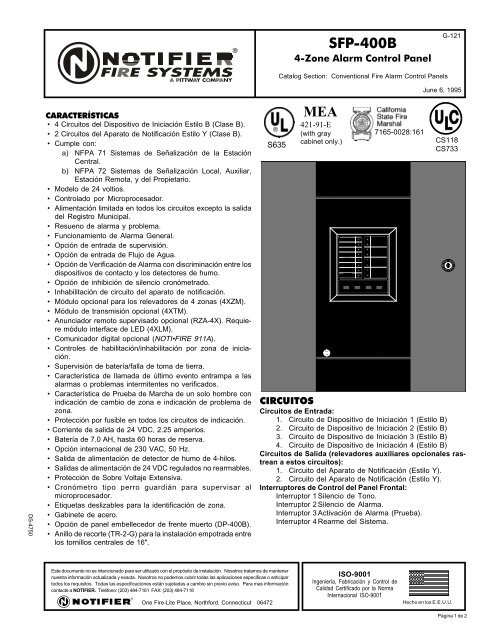 SFP-400B MEA - Vipond Systems Group