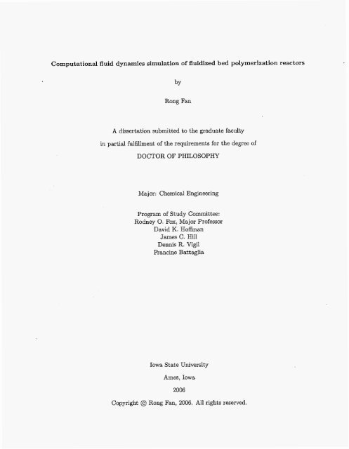 Computational Fluid Dynamics Simulation Of Fluidized Bed