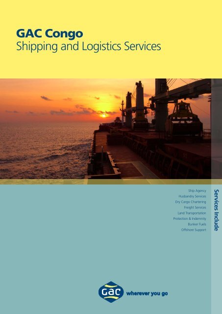 Shipping & Logistics Republic of Congo - GAC