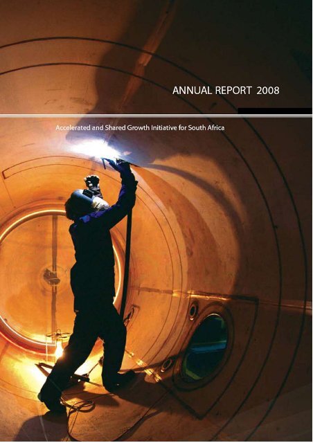 (AsgiSA) Annual Report 2008 - South African Government Information