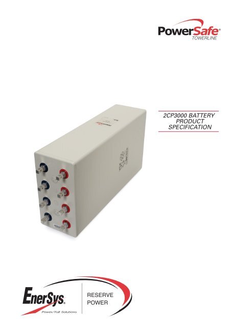 EN-PS-TL-2CP3000-BPS-001 - Enersys - EMEA