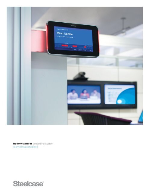 RoomWizard® II Scheduling System Technical ... - Steelcase