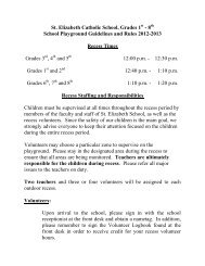 Seventh Grade Religion Final Exam Study Guide - Saint Elizabeth ...