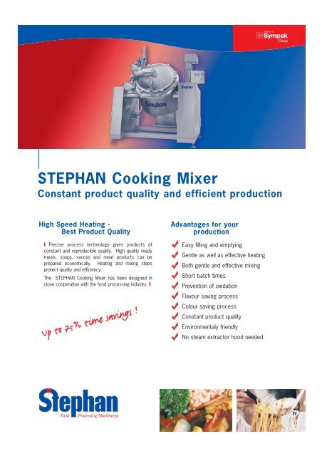 STEPHAN Cooking Mixer