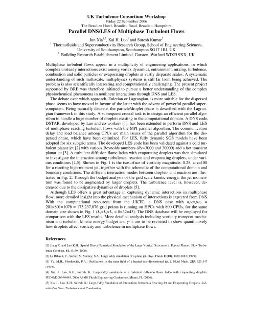 Parallel DNS/LES of Multiphase Turbulent Flows