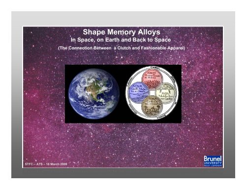 Shape Memory Alloys