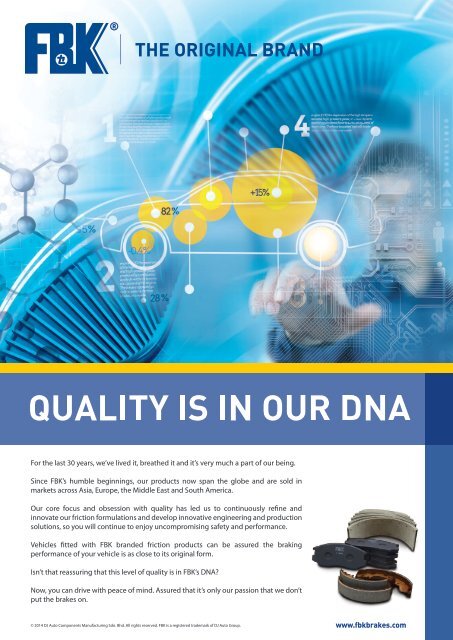 Quality in in our DNA