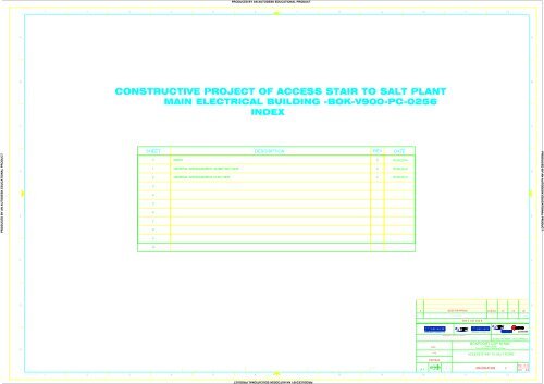 SHEET DESCRIPTION REV DATE