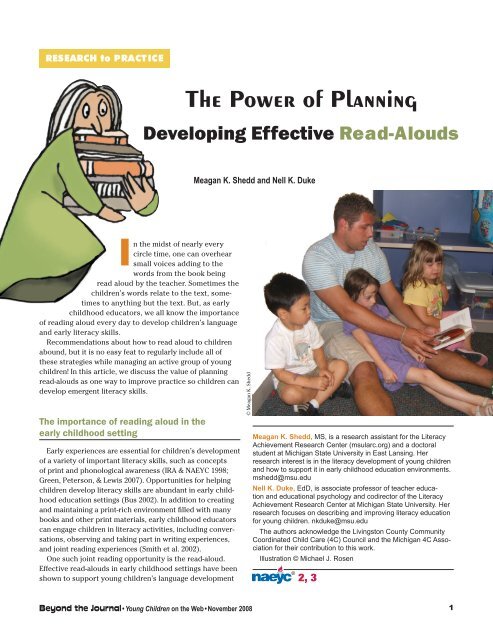 The Power of Planning