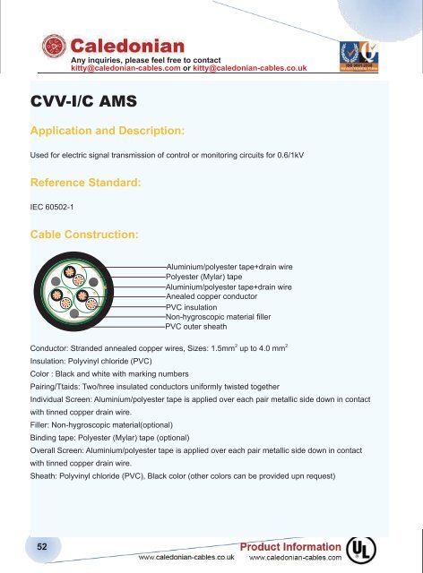CVV-I/C AMS