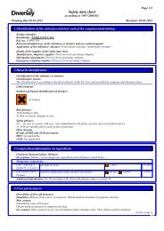 Safety Data Sheet - Diversey