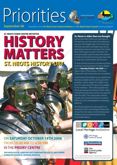 At The Priory Centre - St Neots Town Council