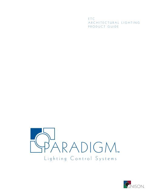 Unison Paradigm Architectural Software