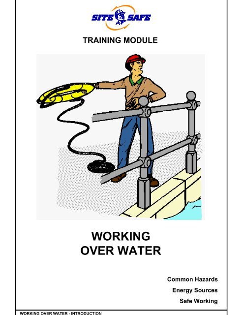 Working over Water - Site Safe