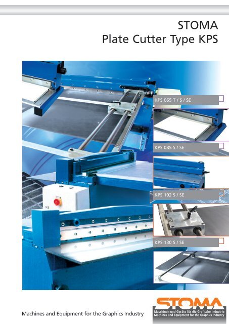 nd STOMA Plate Cutter Type KPS - Stoma GmbH