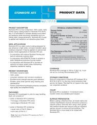 STONCLAD UT - Product Data.pdf - StonCor Europe