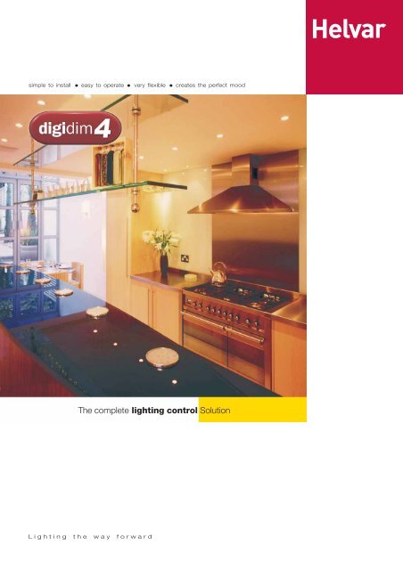 Helvar Digidim 4 - footprint.pmd - Isec Solutions