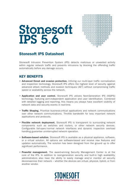 IPS Datasheet - Stonesoft