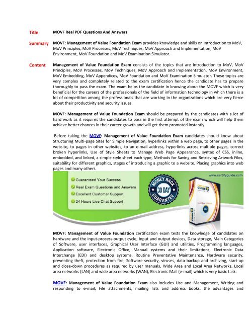 MOVF Free Dump Download