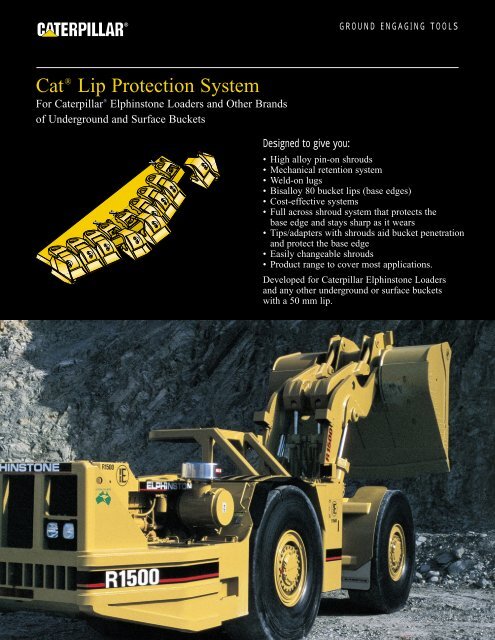 CatÂ® Lip Protection System