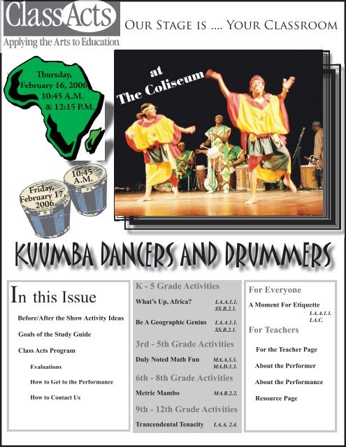 KUUMBA DANCERS AND DRUMMERS - City of St. Petersburg