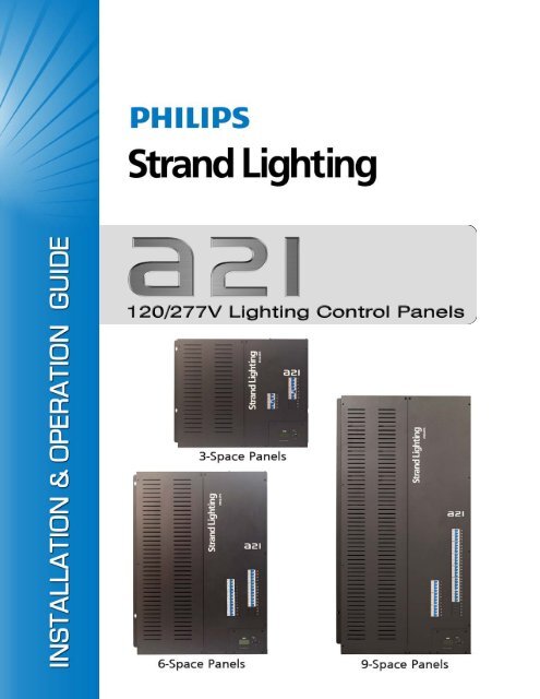 Lighting Control Panels Installation - Strand Lighting