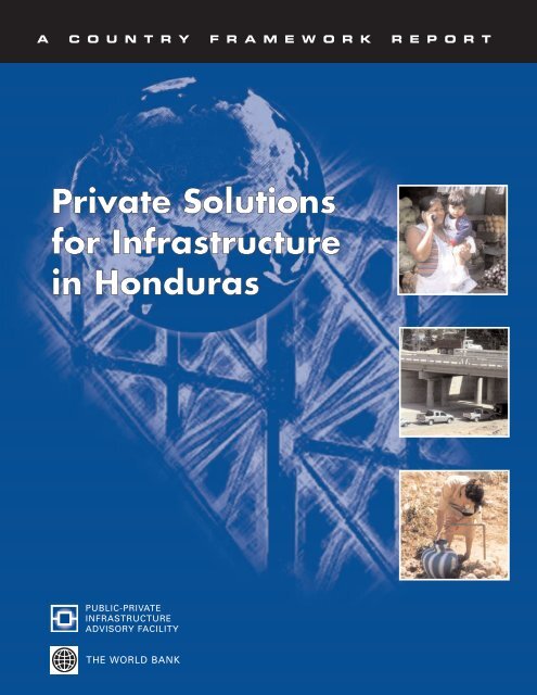 Private Solutions for Infrastructure in Honduras - ppiaf
