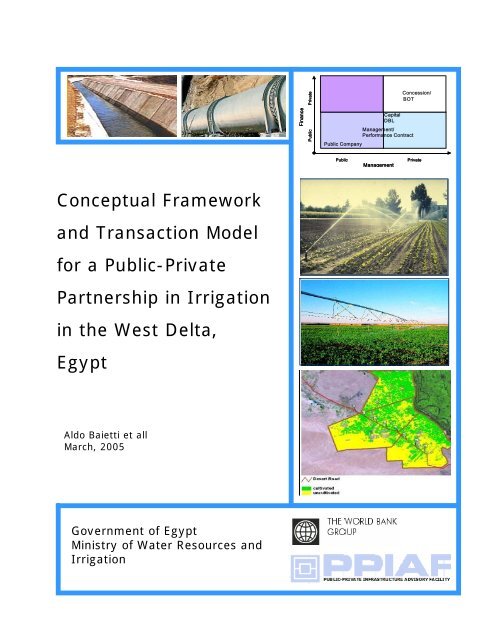 Conceptual Framework and Transaction Model for a Public ... - ppiaf