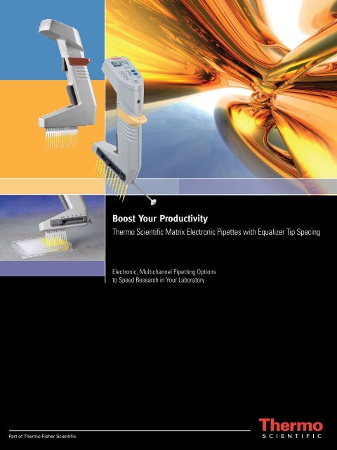 Matrix Equalizer Pipette Brochure