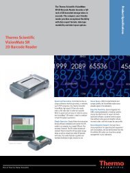 Thermo Scientific VisionMate High Speed 2D Barcode Reader