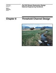 Chapter 11--Rosgen Geomorphic Channel Design