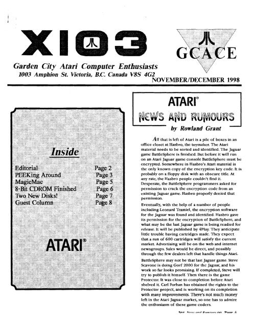 ATARI" - Strotmann.de