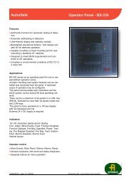 BD-27/EX heat detector, datasheet - Autronica - Autronica Fire and ...