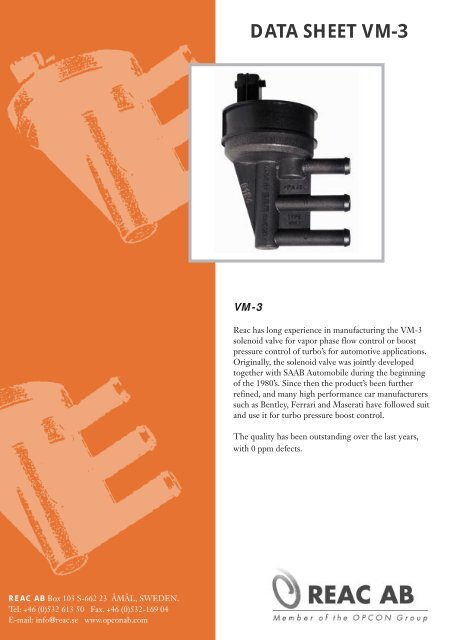 Specification in PDF-format. - STT Emtec