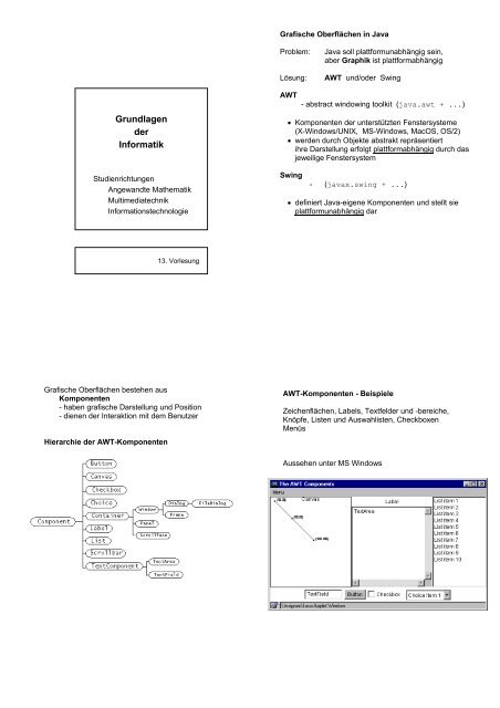 Grundlagen der Informatik