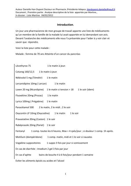 Introduction. - Pharmacies.ma
