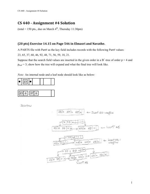 Cs 440 Assignment 4 Solution Classes