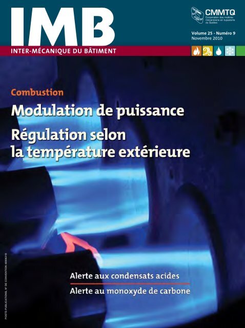 IMB - novembre 2010 - CMMTQ