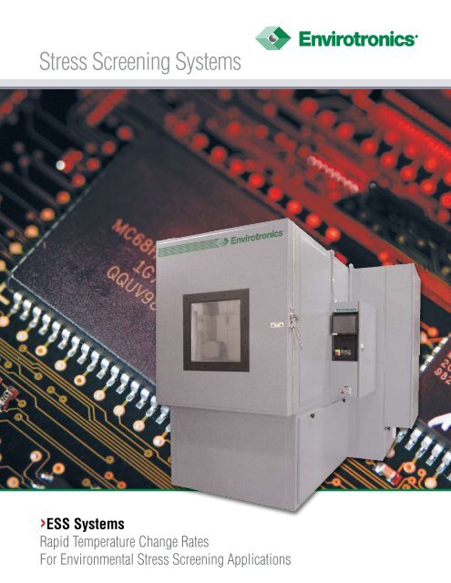 Stress Screening Systems - Envirotronics