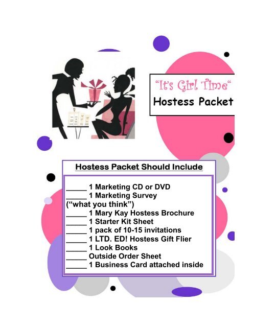 2005 Hostess Packet - MyUnitSite.com