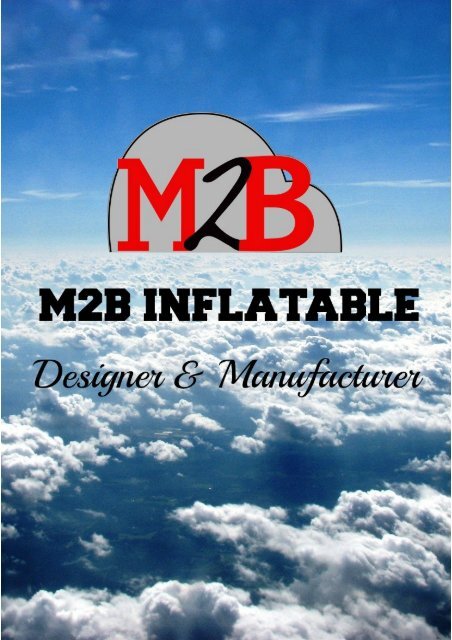 M2B Inflatable catalog