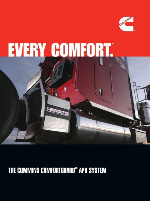 THE CUMMINS COMFORTGUARDâ ¢ APU SYSTEM - Cummins Onan