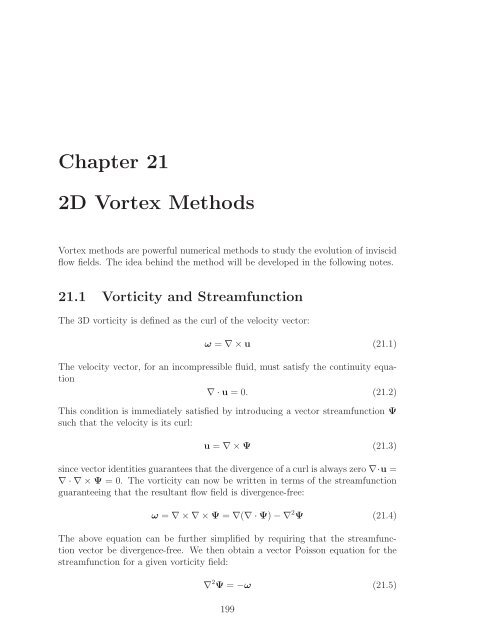 Vortex Methods in 2D