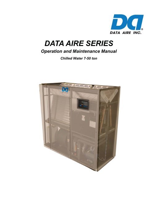 Data Aire Series Chilled Water IOM Rev A.indd