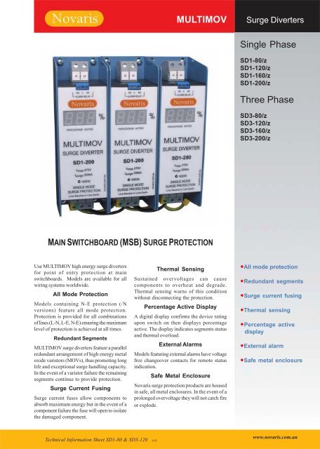 MULTIMOV Single Phase Three Phase - Novaris