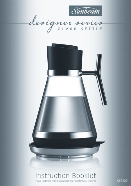 Manual De Usuario Sunbeam 5890 Pdf