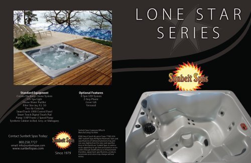 Lone Star Series - Sunbelt Spas