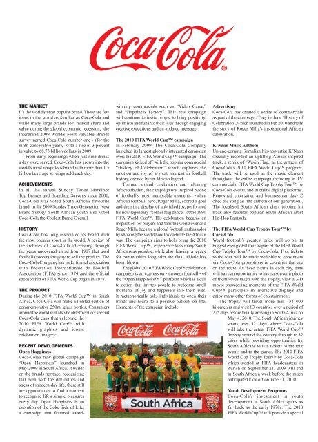 Modern Coca Cola Ads Open Happiness