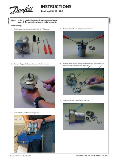instructions - Danfoss